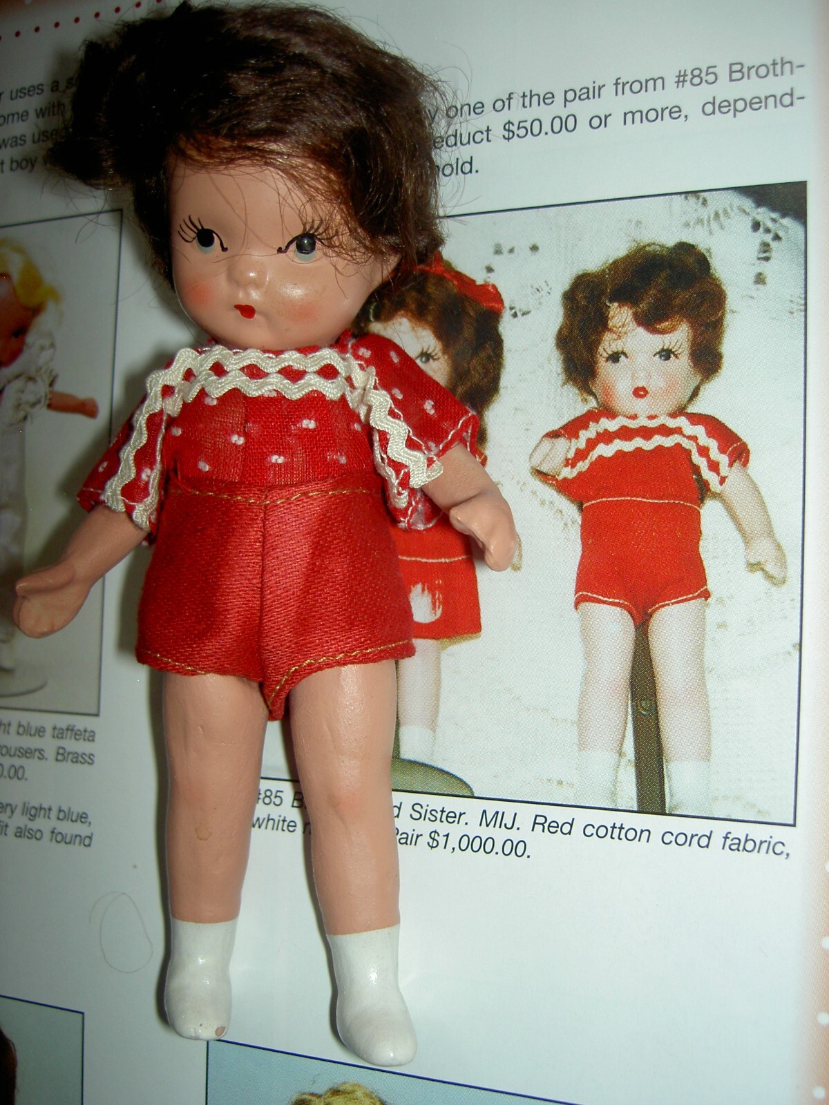 NANCY ANN Storybook BROTHER & SISTER PAIR jointed bisque MS dolls #85 ...