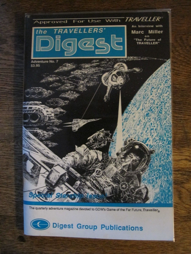 The Travellers' Digest #7 The Fourth Imperium - 1986 DGP RPG Traveller ...