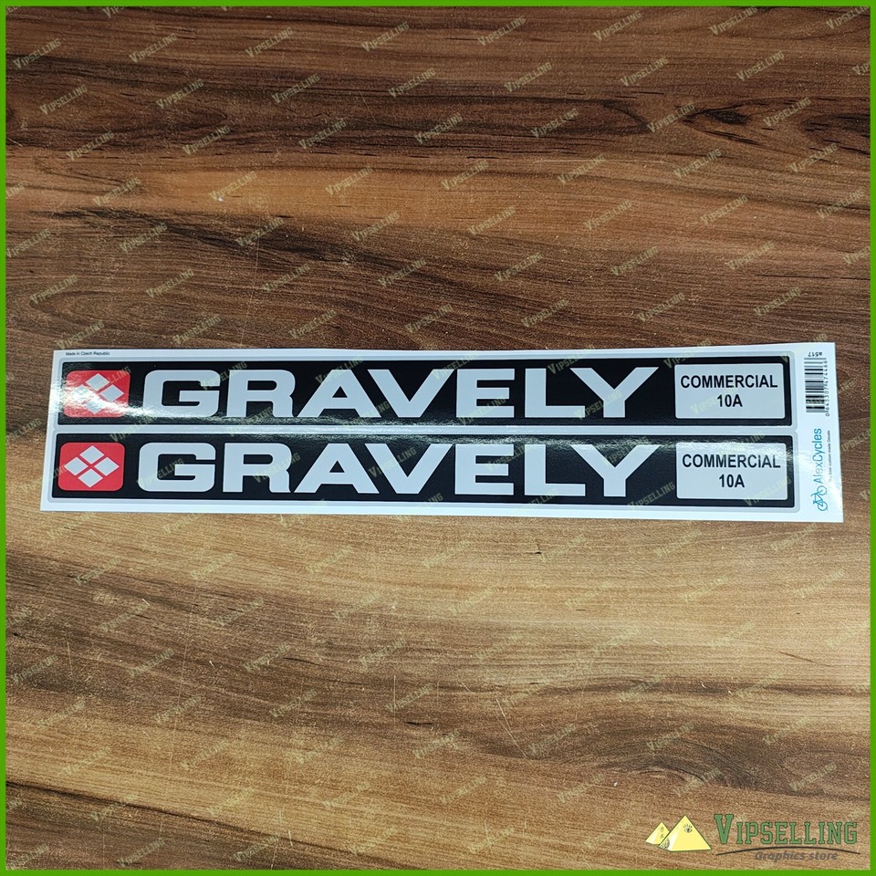 Lg GRAVELY Mower Lawn Tractor Laminated Decals Stickers Commercial 10 A ...