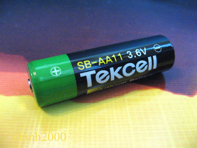 Tekcell SB-AA11, 3.6 Volt Size AA Lithium Battery, NEW! | eBay