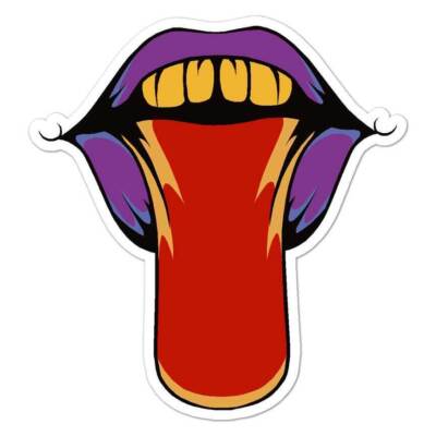 Lips Lick Sticker Decal | eBay