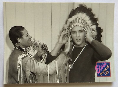 ELVIS PRESLEY, 1992 #341, INDUCTED IN LOS ANGELES INDIAN TRIBAL COUNCIL ...