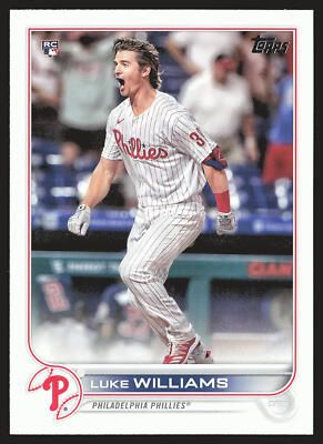 2022 Topps #62 Luke Williams RC | eBay