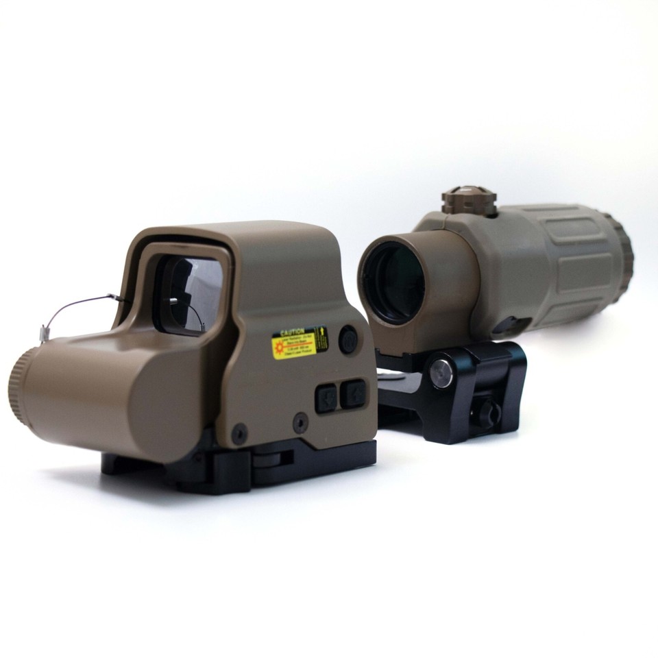 558+G33 Magnifier QD Side EXPS3-2 Holographic Red Green Dot Sight ...