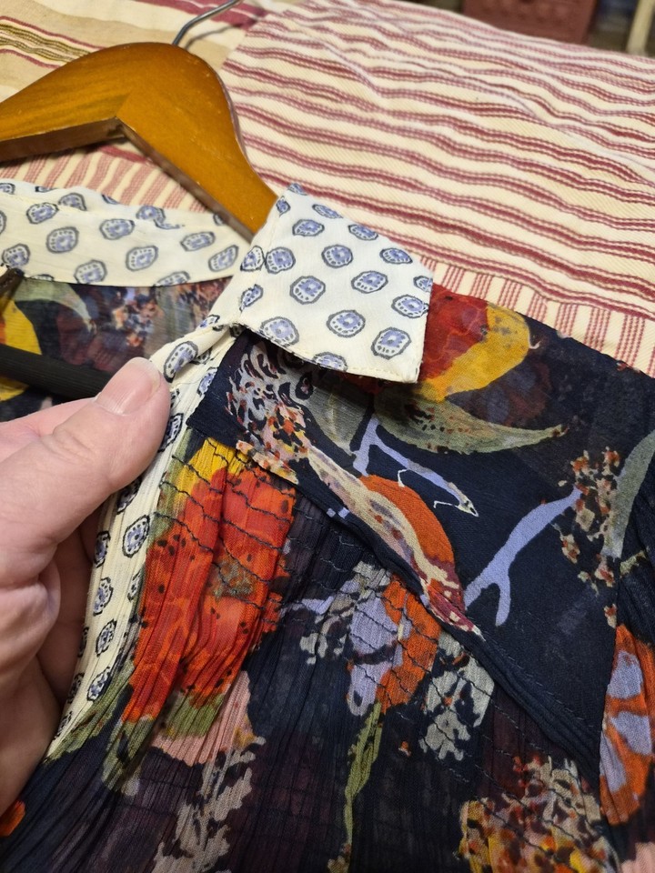 Free People Thunder Canyon Floral Tunic Top L | eBay