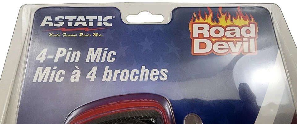 Astatic RD104E-4B Road Devil CB Radio Amplified Noise Canceling ...