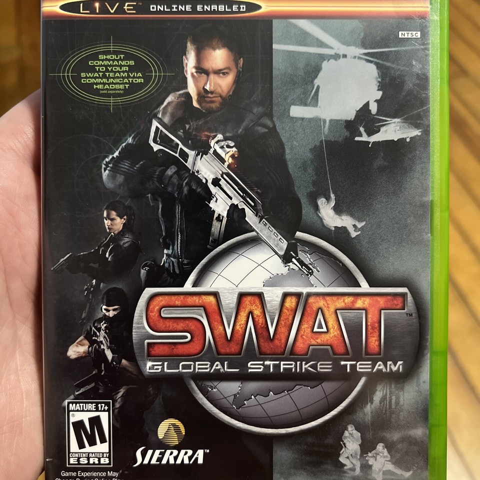 SWAT: Global Strike Team (Microsoft Xbox, 2003) - Complete w Manual CIB ...