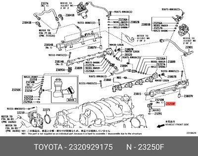 Genuine OE Injector Set Fuel 2320929175 for Toyota 23209-29175 | eBay UK