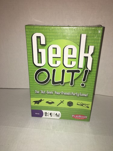 Geek Out Game by PlayRoom Entertainment NEW Sealed | eBay