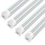8FT 72W T8 Integrated LED Tube Light Bulb 6500K 8 Foot LED Shop Lights ...