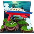 Ponyo On The Cliff Ghibli Basking Shark & Underwater Farm Papercraft ...
