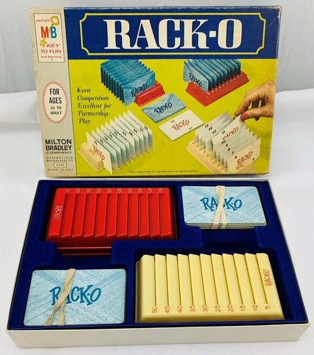 1966 Racko Card Game by Milton Bradley Complete Very Good Condition ...