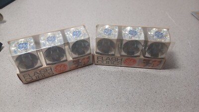 VTG New in Box GE Flash Cubes 6 Total Camera Accessories or Display | eBay