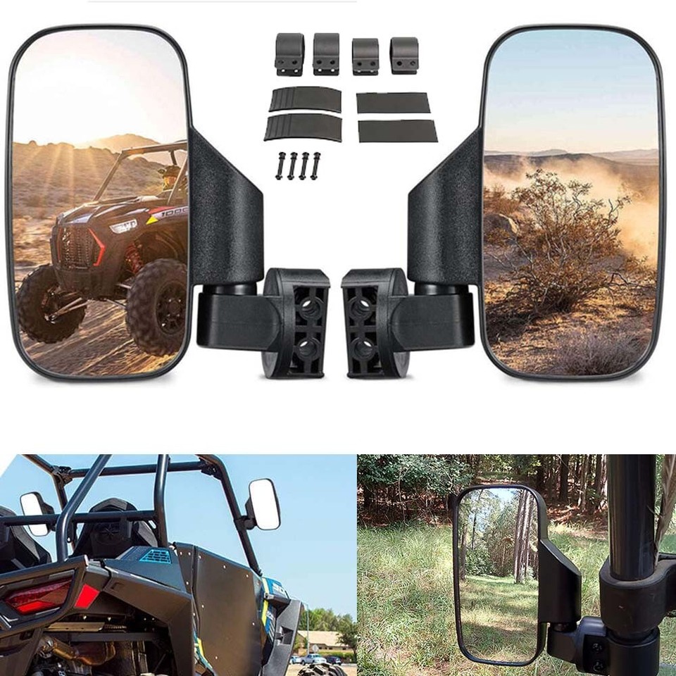 ATV UTV 360° Rear View Mirrors For John Deere Gator HPX 625I 825I 860I ...