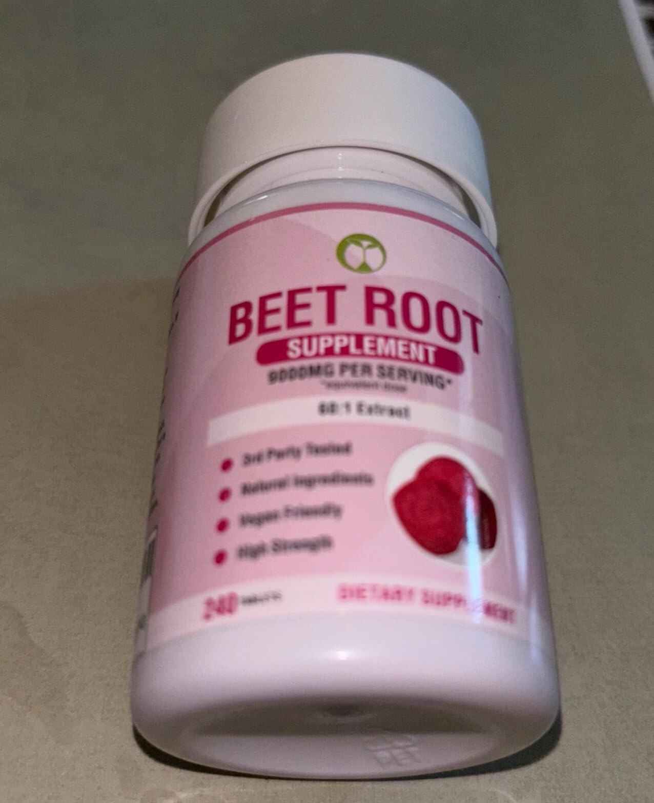 Beet Root Supplement 9000mg Extra Strength BeetRoot Capsules Extract ...