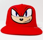 Knuckles Sonic The Hedgehog Baseball Cap Youth Strapback Gamer Hat New ...