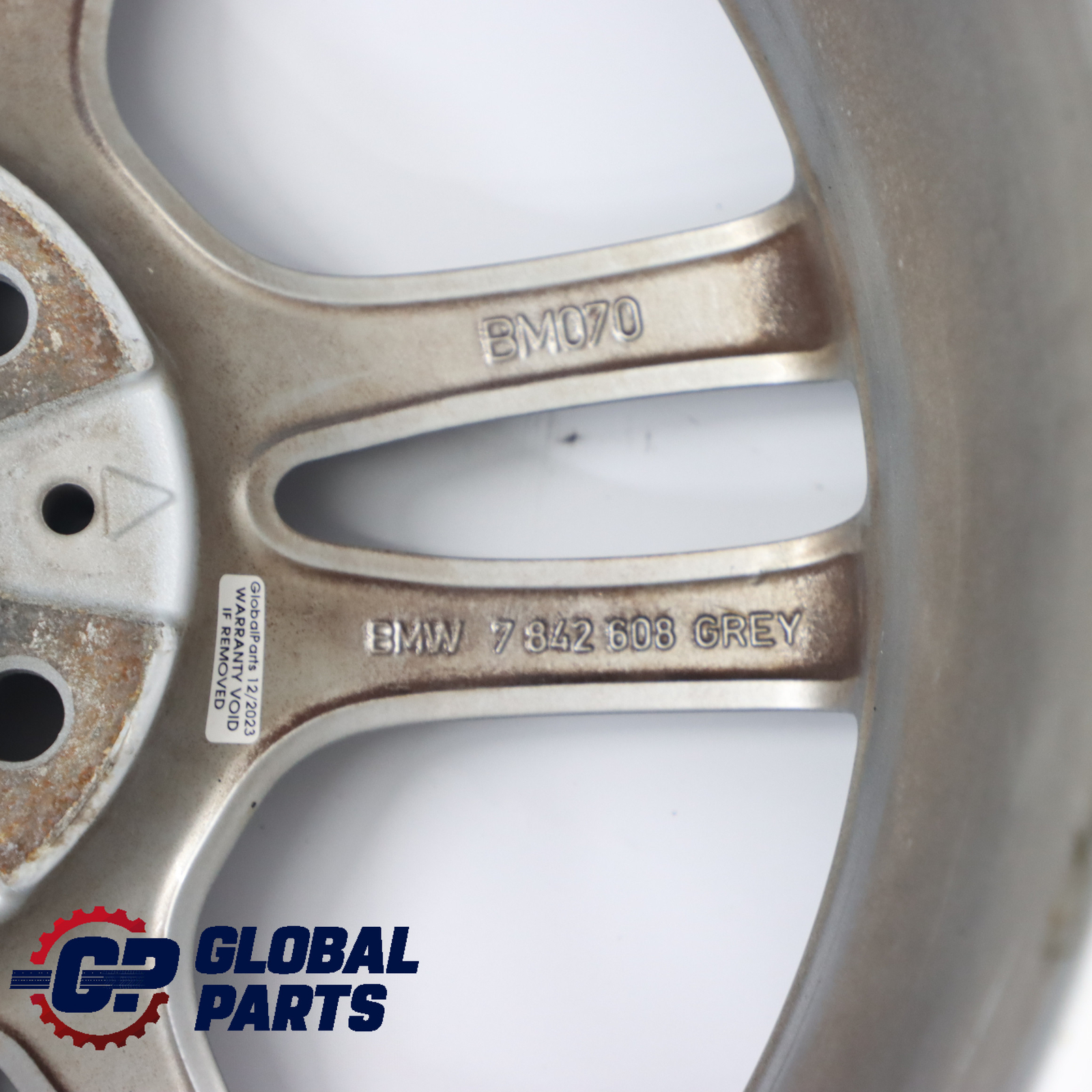 BMW E81 E87 Grey Rear Alloy Wheel Rim 18" 8,5J ET:52 M Double Spoke 261 ...