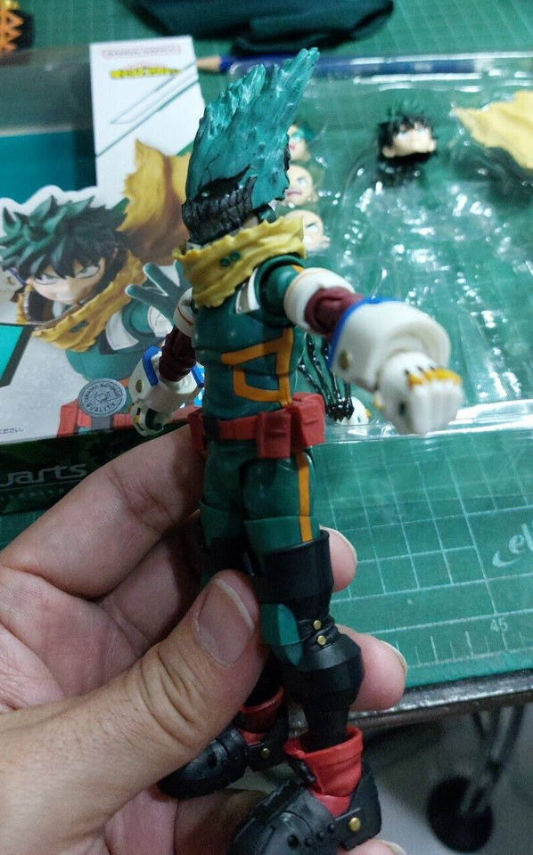 Handmade 1/12 Fully Painted Head for deku my hero Action Figure SHF (No ...