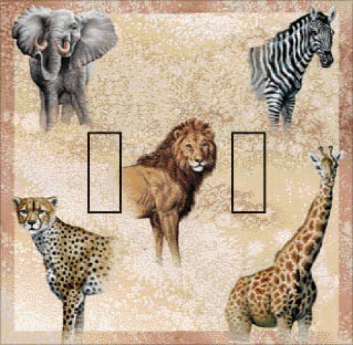 Serengheti Safari Animals SwitchStix Double Toggle | eBay