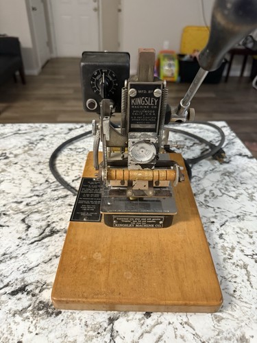 Kingsley Hot foil Stamping Machine Read Description | eBay