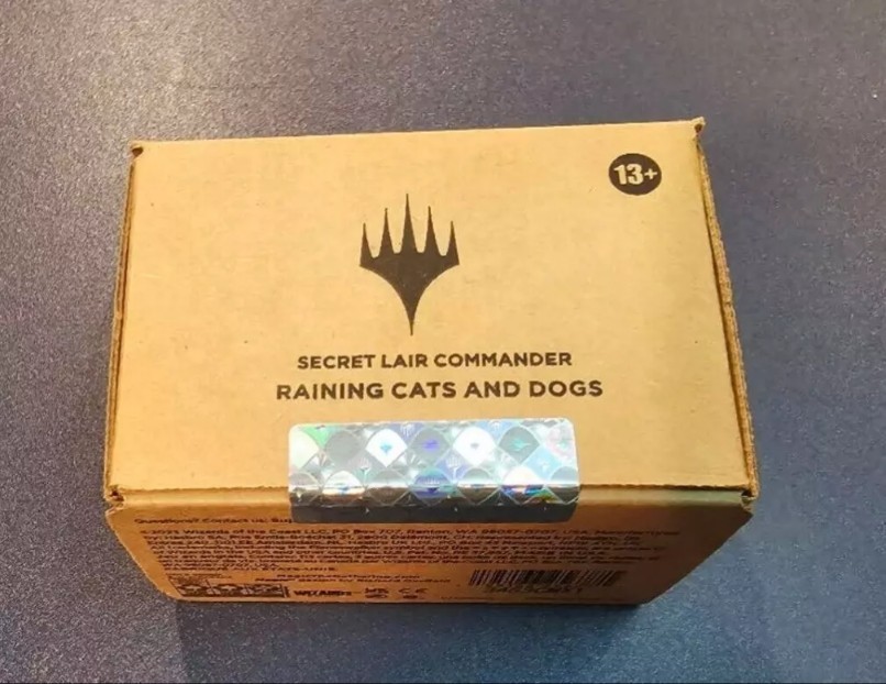 MTG Secret Lair Raining Cats and Dogs Limited Edition Commander Deck ...