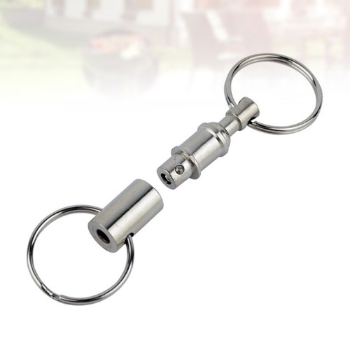 5 Pcs Rings Purse Hanging Key Rings Quick Disconnect Keychain | eBay