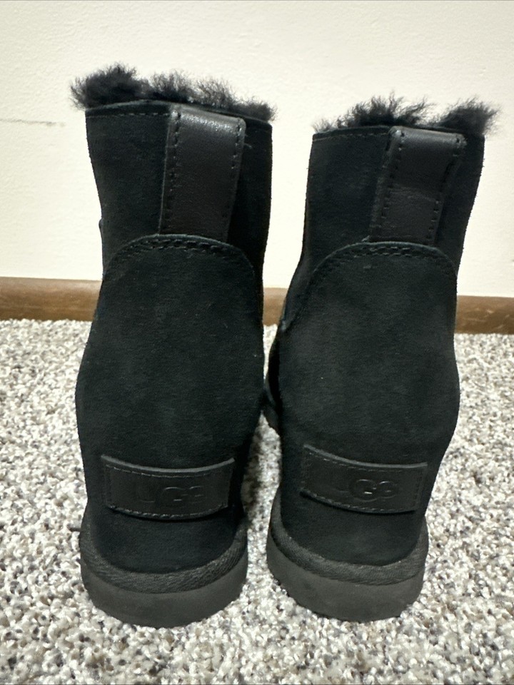 UGG Wedge Boots Size 6.5 | eBay