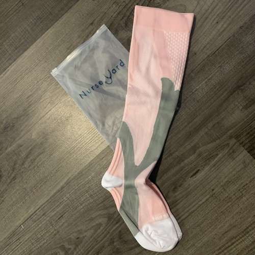 Nurse Yard Core Compression Socks Size XXL Pink | eBay