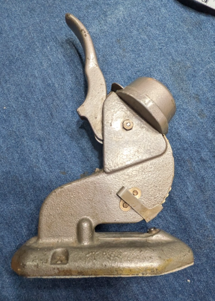 Vtg Bates Eyelets Automatic Eyeleter Hand Press Punch Press Tool | eBay
