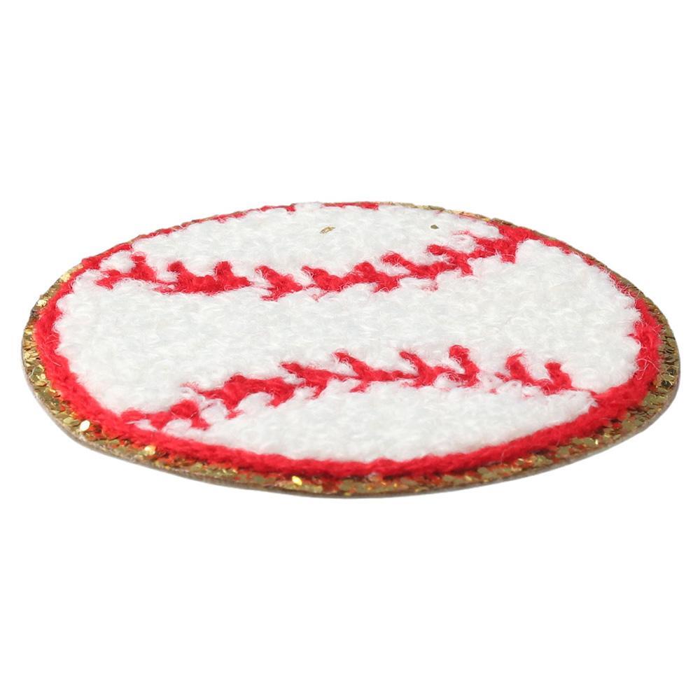 Baseball Chenille Patches Gold Edges Sports Patches Clothing Repair | eBay