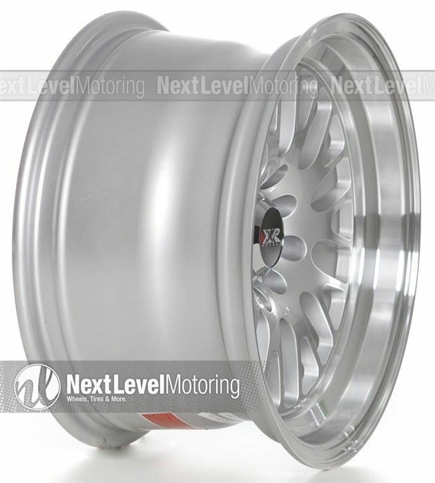 XXR 531 15X8 4X100 4X114.3 +0 HYPER SILVER WHEEL | eBay