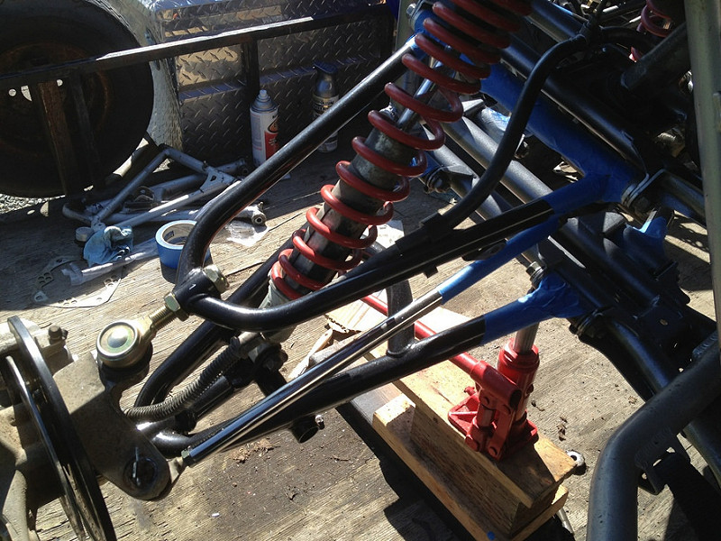 Fully Adjustable Extended A-Arms+2'' Wide For 01-05 Yamaha Raptor 660 ...
