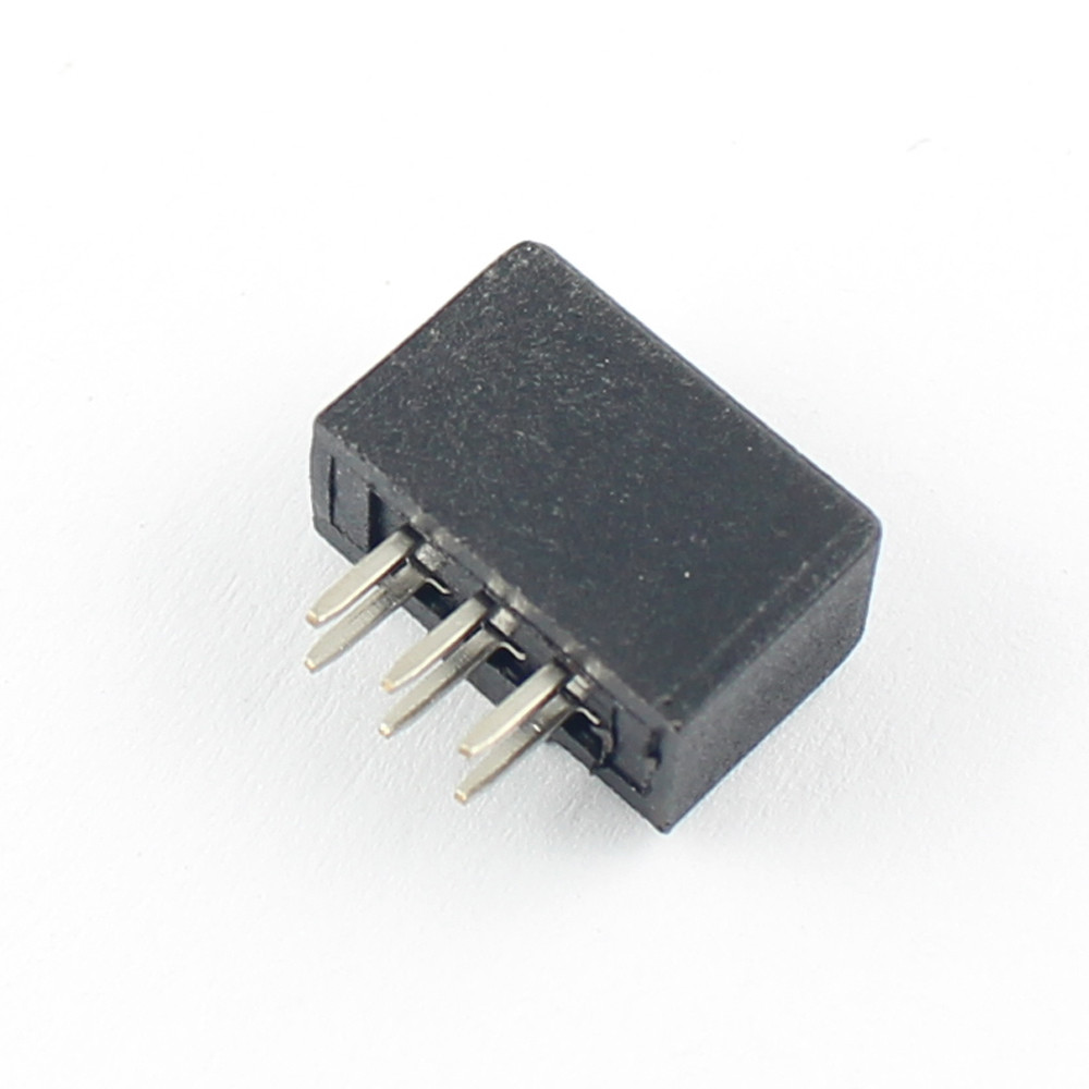 10Pcs 2.54mm 0.1" Pitch Female Pin Header Strip 2x3 6 Pin Polarizing ...