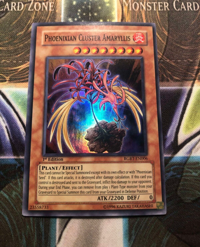 PHOENIXIAN CLUSTER AMARYLLIS *** 1ST EDITION SUPER RARE LP RGBT-EN006 ...