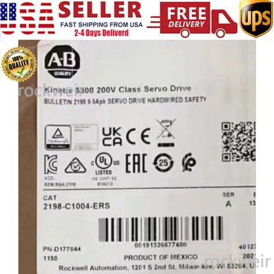 Allen Bradley 2198-C1004-ERS kinetix 5300 servo Spot Goods! Factory ...