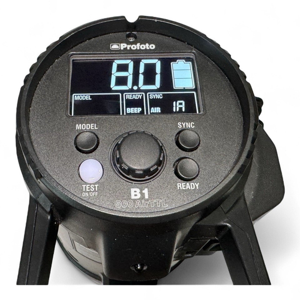Profoto B1 500Ws AirTTL One light Flash Strobe Kit + Extra Battery! | eBay