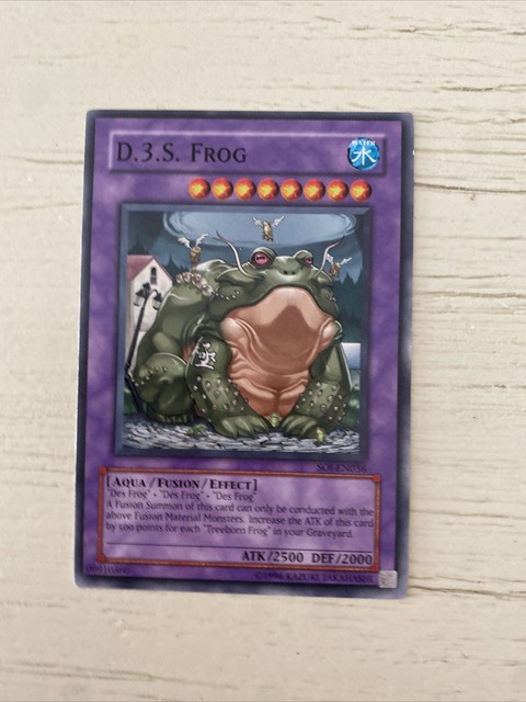 Yu-Gi-Oh! TCG D.3.S. Frog Shadow of Infinity SOI-EN036 Unlimited Common ...