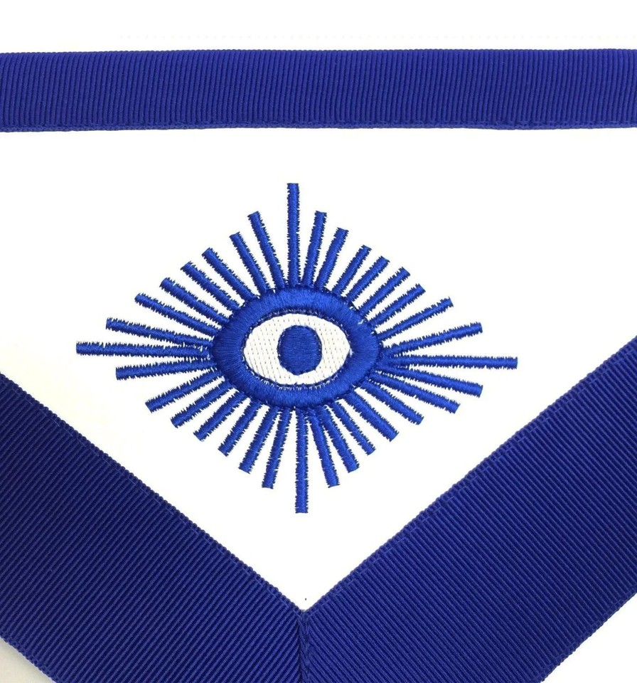 Masonic Inner Guard Officers Aprons Lambskin Leather – Royal Blue ...
