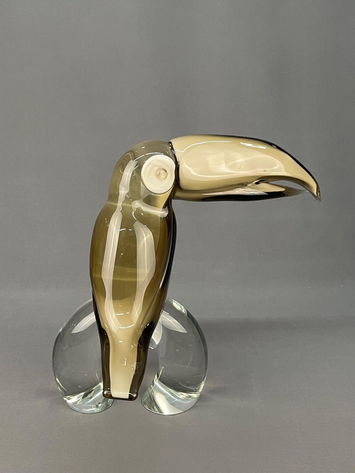 Licio Zanetti Hand Blown Murano Art Glass Toucan Sculpture 9.5" | eBay