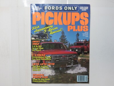 FORDS ONLY PICKUPS PLUS MAGAZINE-SUMMER 1988-DAN SAINT PIERRE 3F | eBay