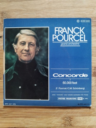 franck pourcel concorde - disque vinyle 45 Tours | eBay