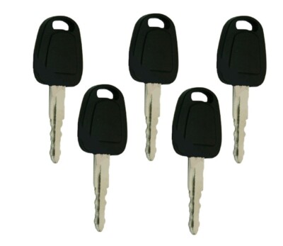 5 Pack K1009605 F900 Key Fits for Doosan Bobcat E80 Terex Mini ...