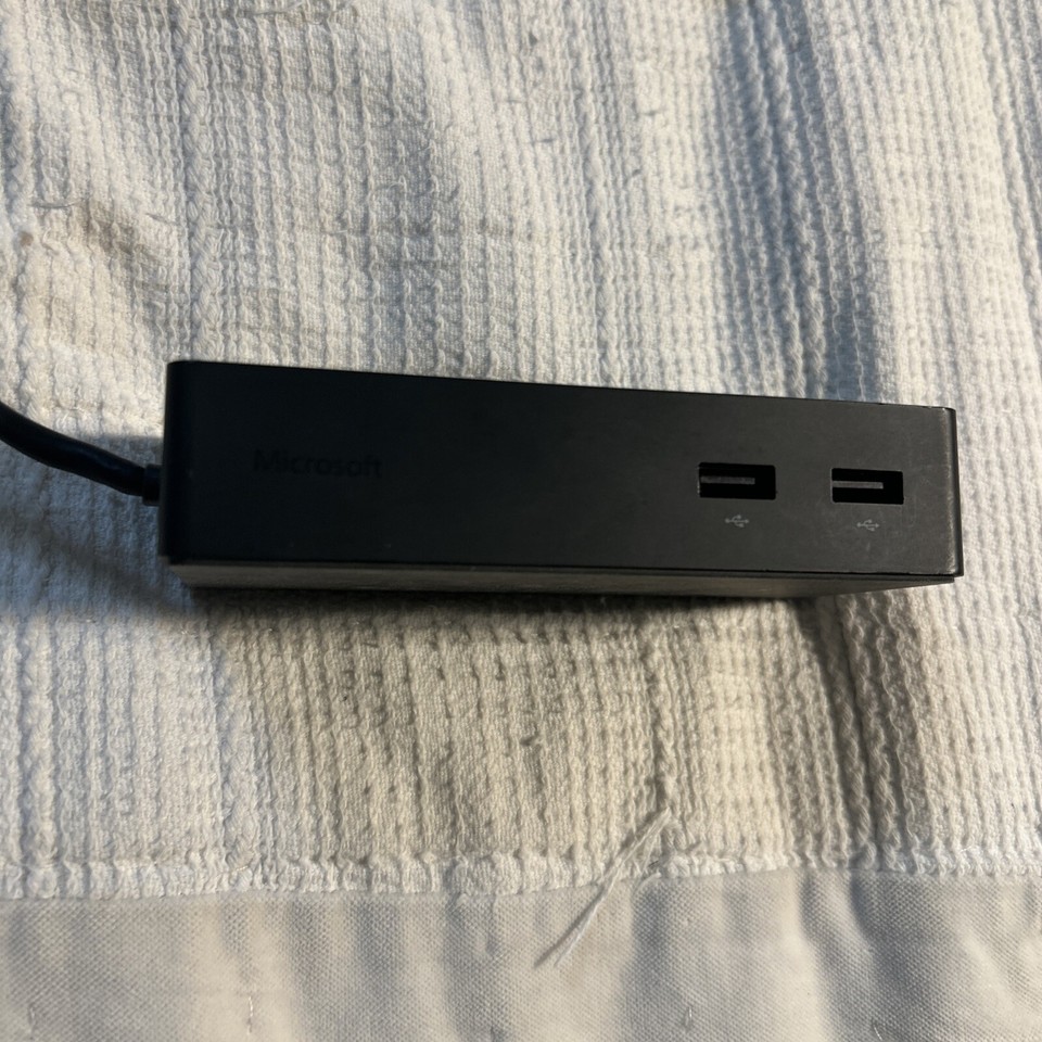 OEM Genuine Microsoft 1661 Surface Pro Docking Station w/ 1749 AC Power ...