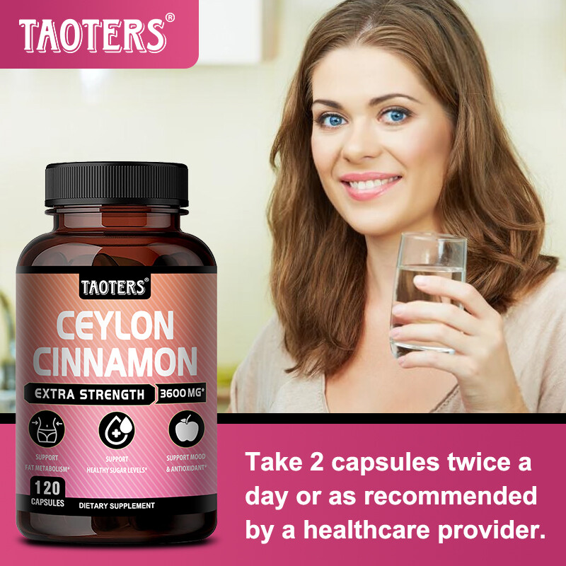 True Organic Ceylon Cinnamon Capsules 3600mg Highest Potency Blood Sugar Support | eBay