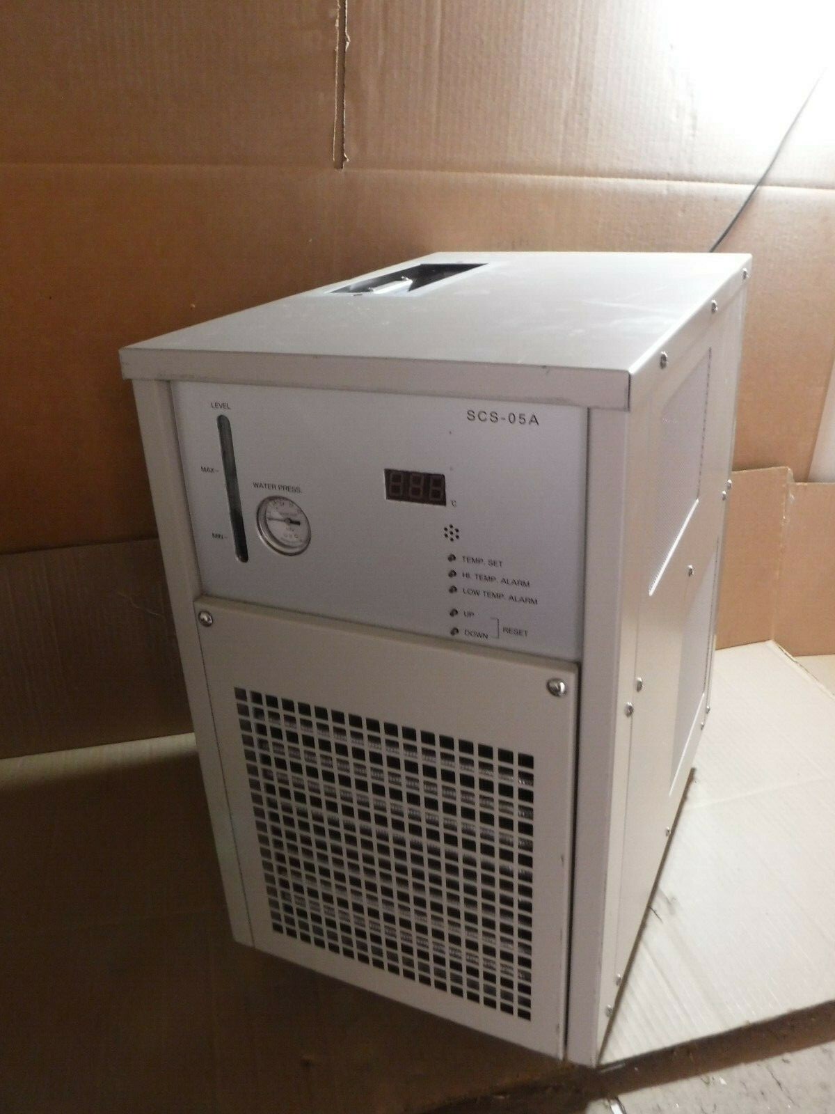 STEP SCIENCE MODEL SCS-05A CHILLER UNIT WITH SMALL WATER TANK BUILT-IN ...