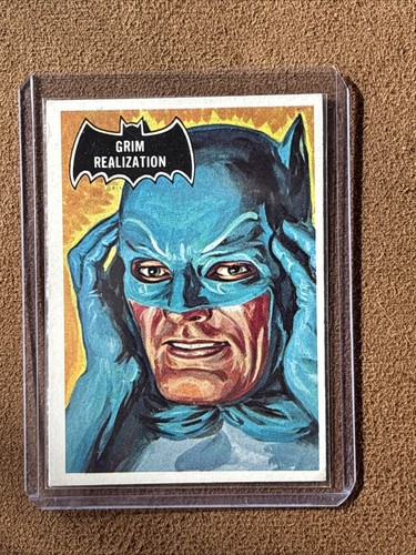 1966 Topps Batman Black Bat Card #7. Grim Realization | eBay