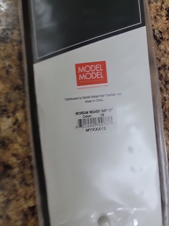 Model Model DreamWeaver Yaky 100% Human Hair 12” #1 B | eBay