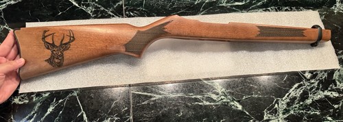 Ruger 10/22 10 22 Original Factory Beech Wood Rifle Stock Checkered ...