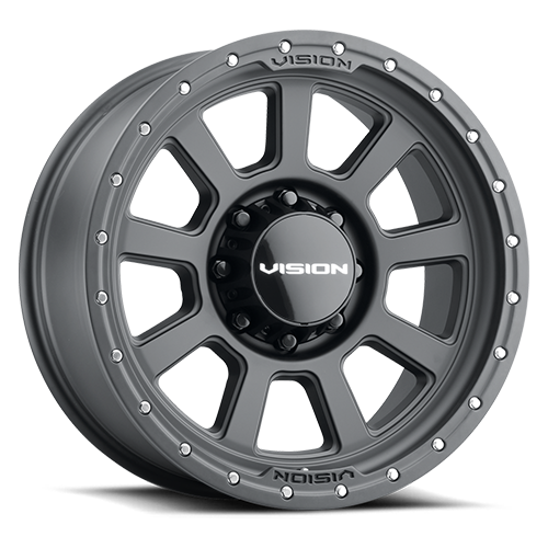 4 New 20x9 Vision 350 Ojos Satin Black 8x170 ET12 Wheels Rims | eBay