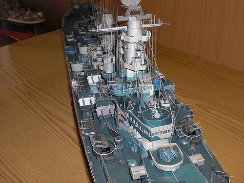 1:200 Model Toys USS Missouri (BB-63) Navy Battleship DIY Handcraft ...